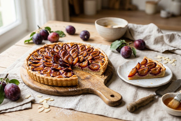 Recette de la tarte aux prunes maison | Patissland