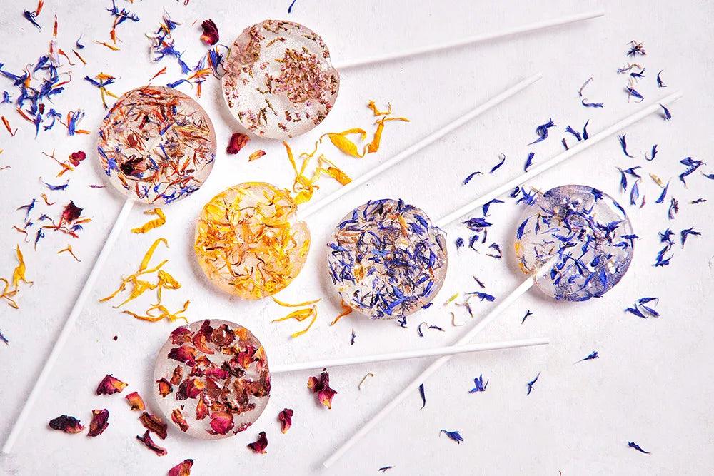Sucettes Fleuries en Isomalt | Recette Facile & Originale