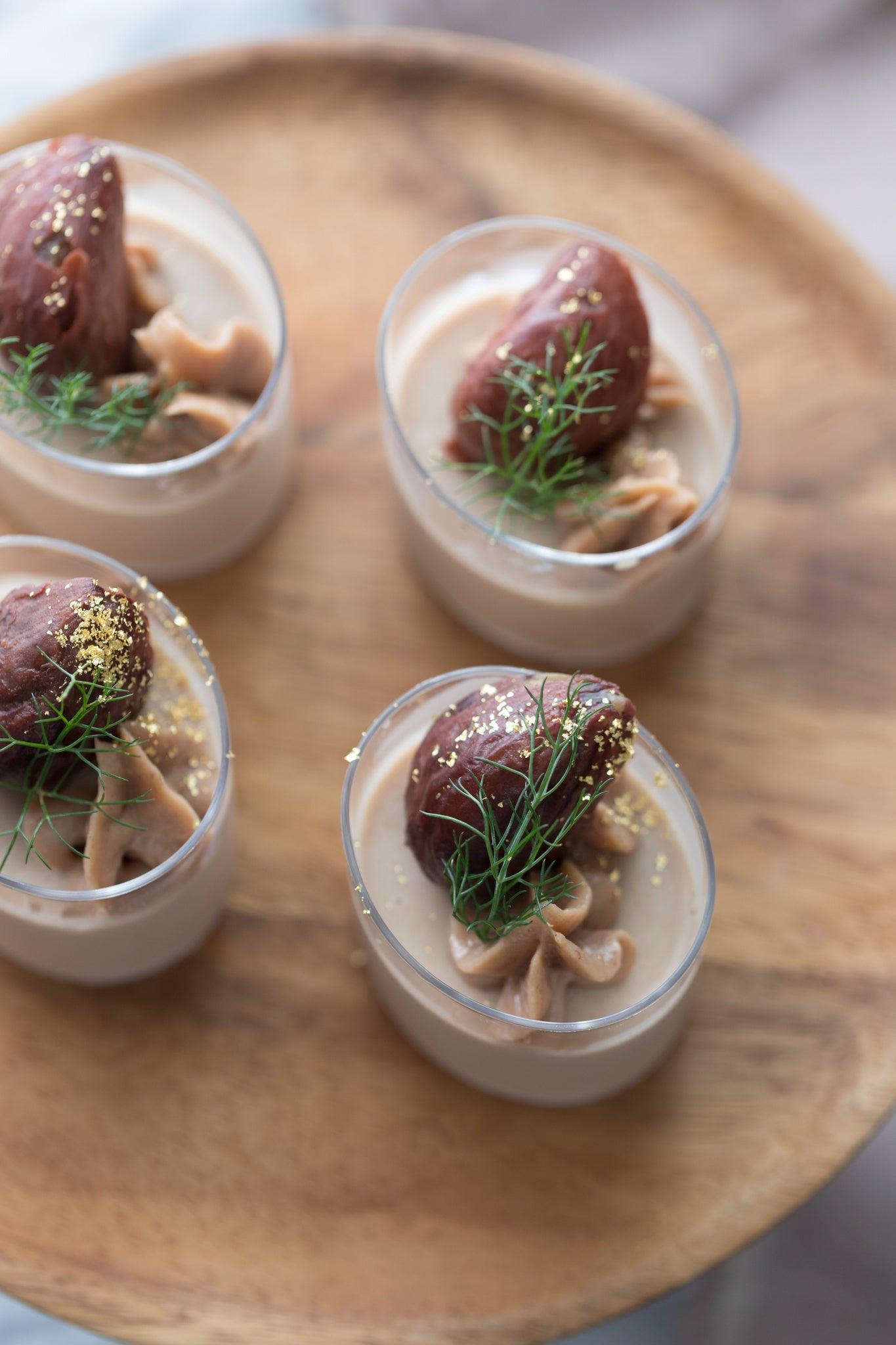 RECETTE DES VERRINES A LA CRÈME DE MARRON