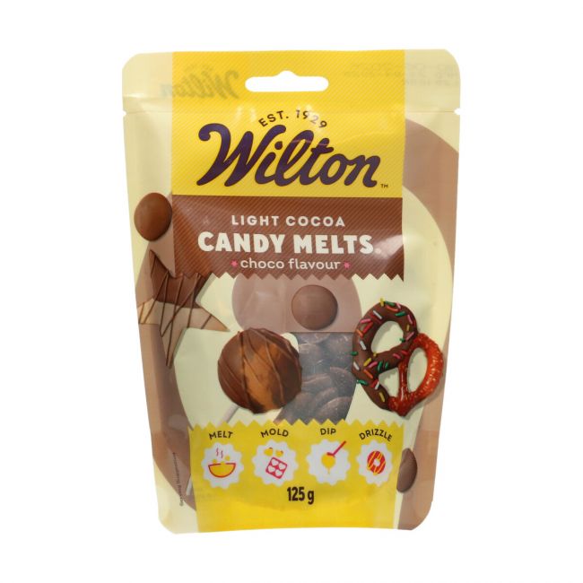 Wilton Candy Melts® Light Cocoa 125g – Light brown melting candies for ...