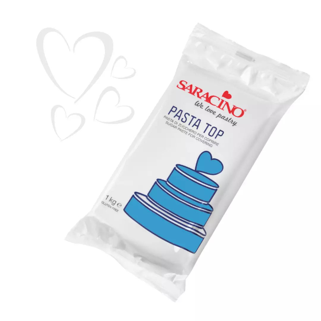 Blue Sugar Paste Saracino Pasta Top 1kg – High Elasticity